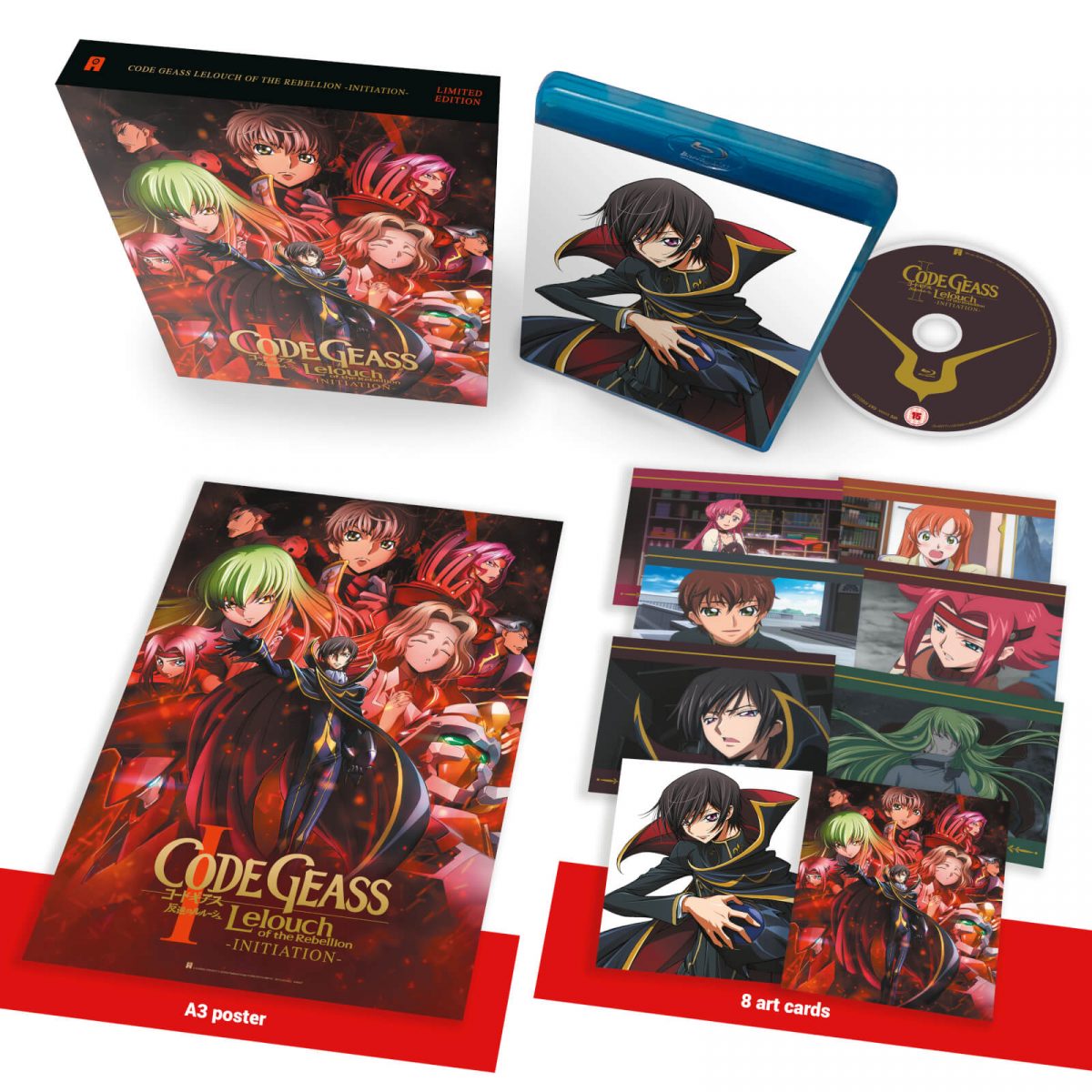 Anime movie "Code Geass: Lelouch of the Rebellion I – Initiation" is ...