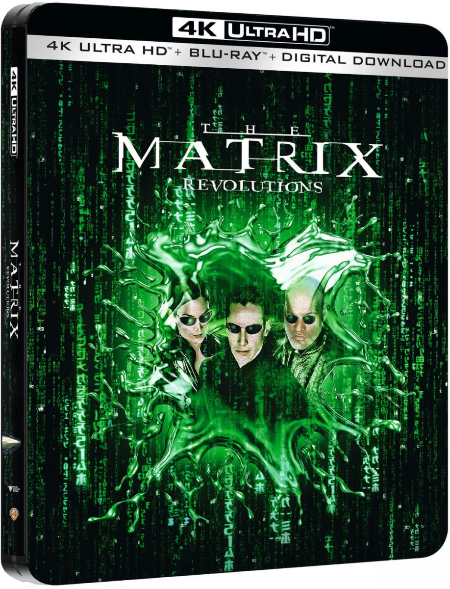 Trilogy closer "The Matrix Revolutions" is getting a 4K Steelbook ...