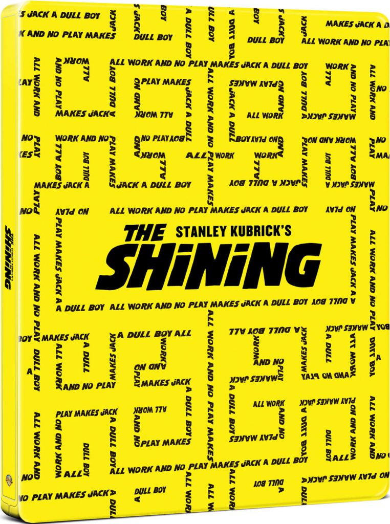 The extended cut of Kubrick's classic horror "The Shining" is getting UK 4K Steelbook from Zavvi ...