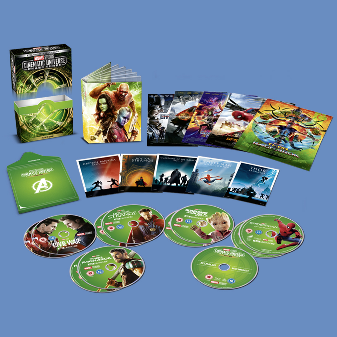 The whole of Marvel's Phase 3 is getting a 2-part 4K boxset release ...