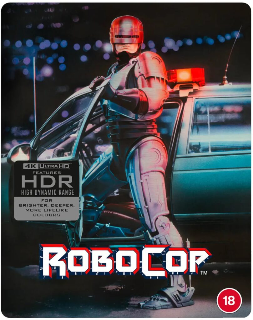 80s sci-fi classic "Robocop" is getting a 2-disc 4K release from Arrow ...
