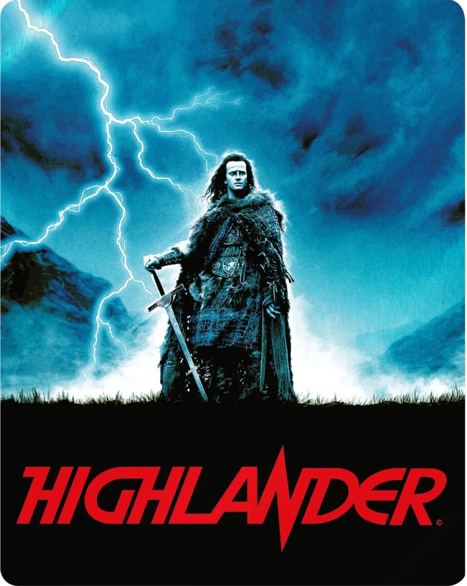 80s cult classic "Highlander" is getting a new 4K Steelbook from Zavvi ...