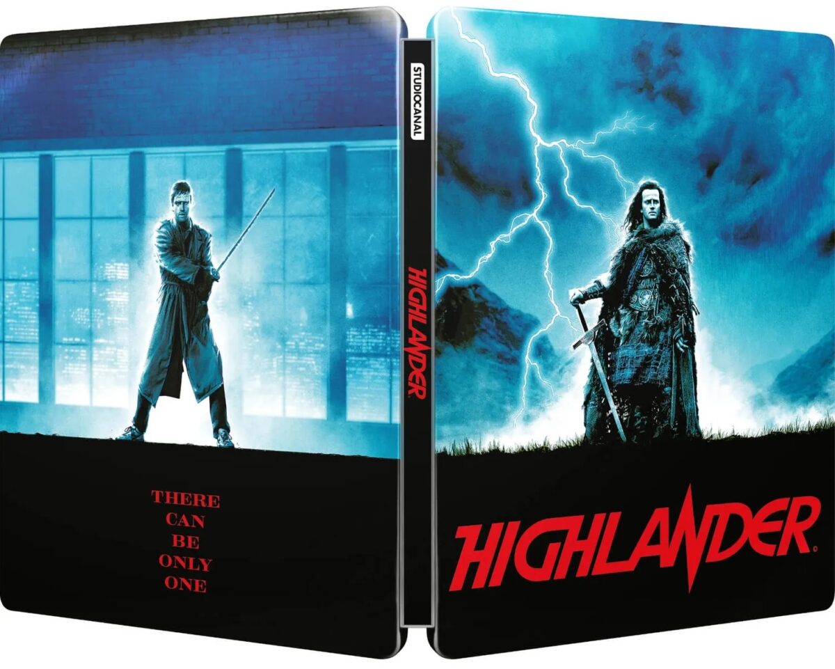 80s cult classic "Highlander" is getting a new 4K Steelbook from Zavvi in October - Steelbook ...