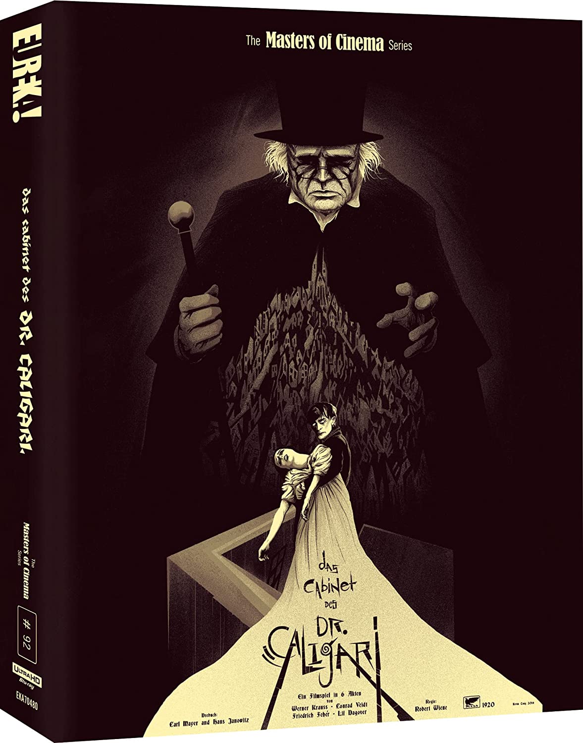 Expressionist classic "Das Cabinet Des Dr. Caligari (The Cabinet Of Dr ...