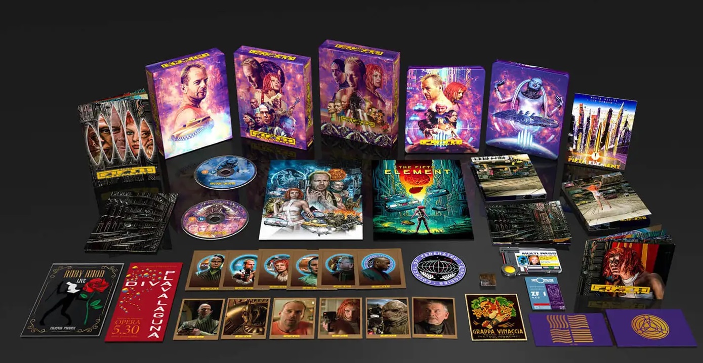 Sci-fi epic "The Fifth Element" is getting a new 4K Steelbook release ...