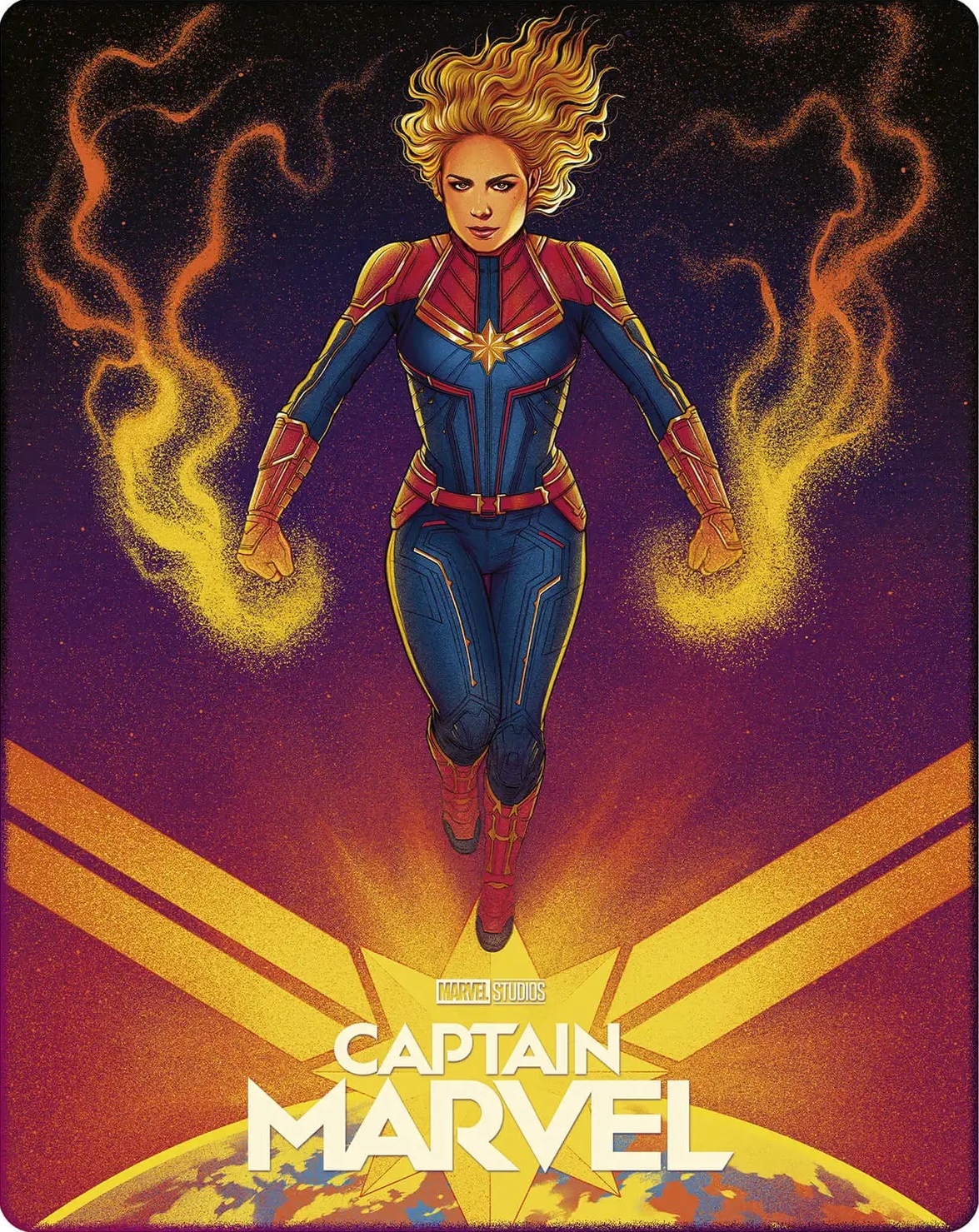 MCU blockbuster "Captain Marvel" is getting a new Mondo 4K Steelbook ...