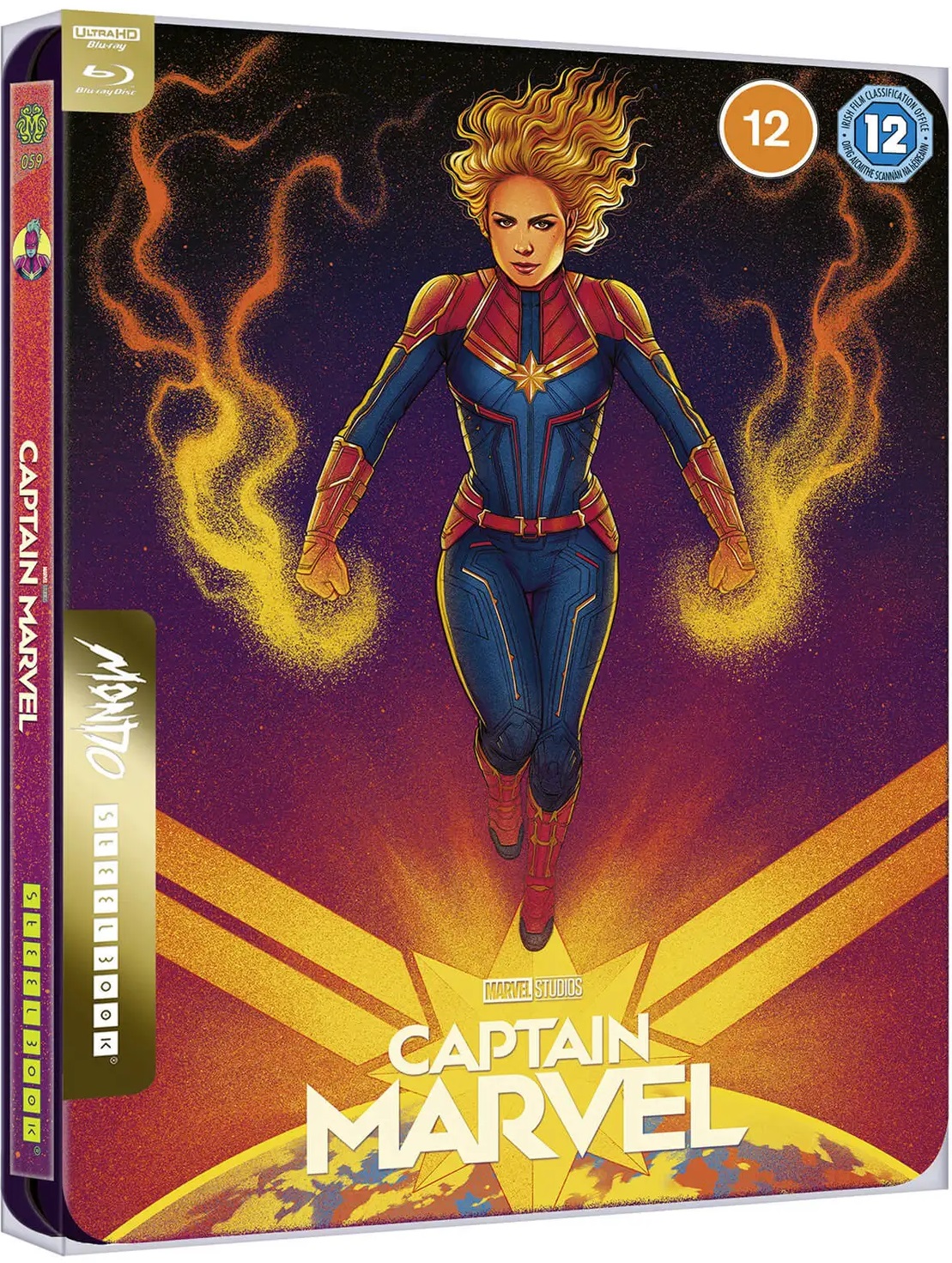 MCU blockbuster "Captain Marvel" is getting a new Mondo 4K Steelbook ...