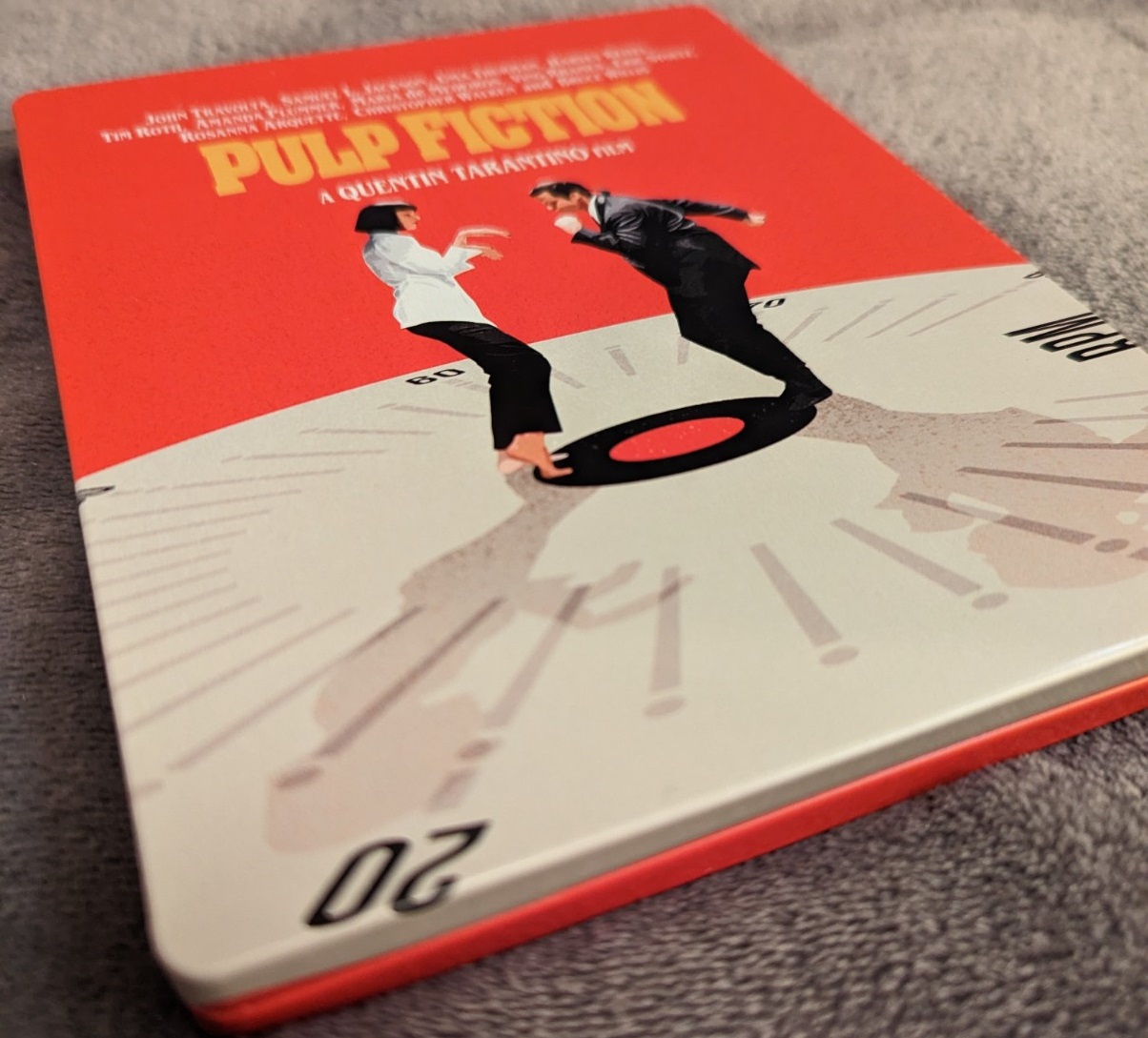 REVIEW - We take a look at the new "Pulp Fiction" 4K Steelbook - Steelbook Blu-ray News