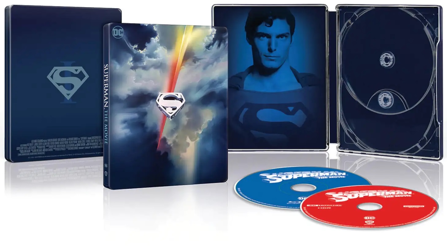The original "Superman" movies are getting a new 4K Steelbook boxset in ...
