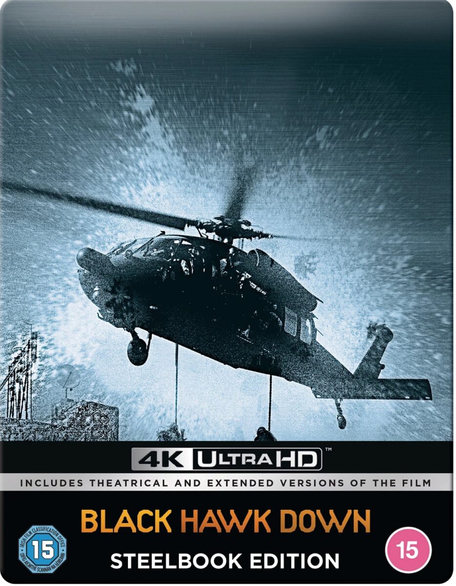 Ridley Scott’s superb real-life military drama “Black Hawk Down” is getting a new 4K Steelbook ...