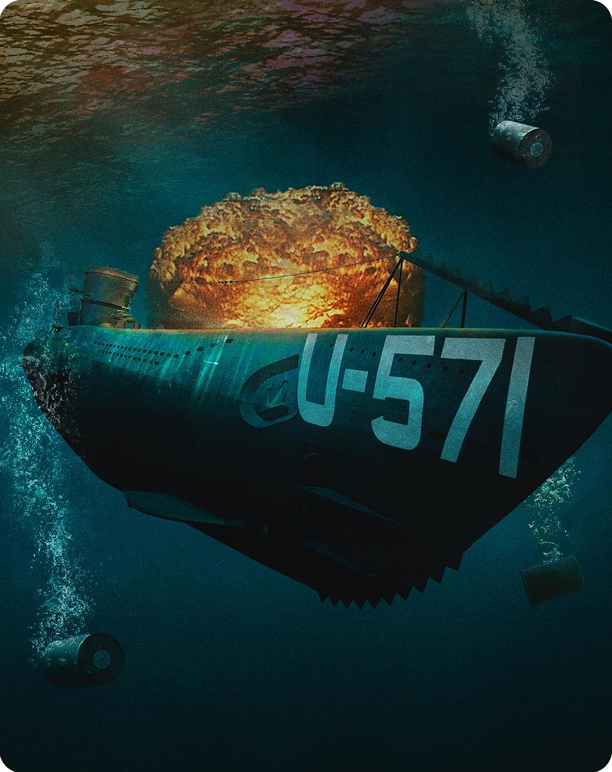 WWII drama "U-571" is getting a very nice looking 4K Steelbook release ...