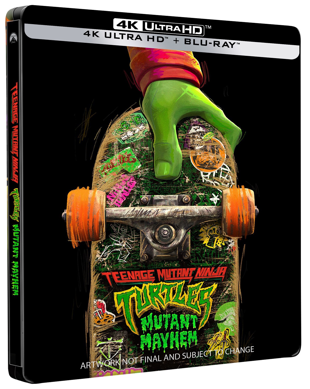 Animated comic-book movie "Teenage Mutant Ninja Turtles: Mutant Mayhem ...
