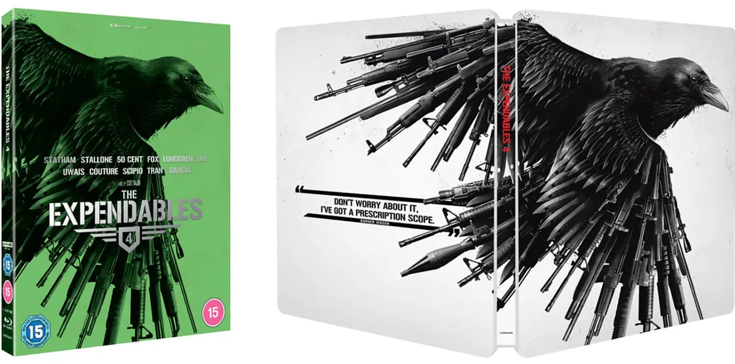 Action sequel "The Expendables 4" is getting a UK 4K Steelbook release ...