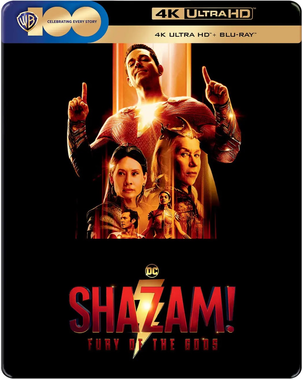 DC sequel "Shazam!: Fury of the Gods" is getting a new Zavvi exclusive 4K Steelbook release ...