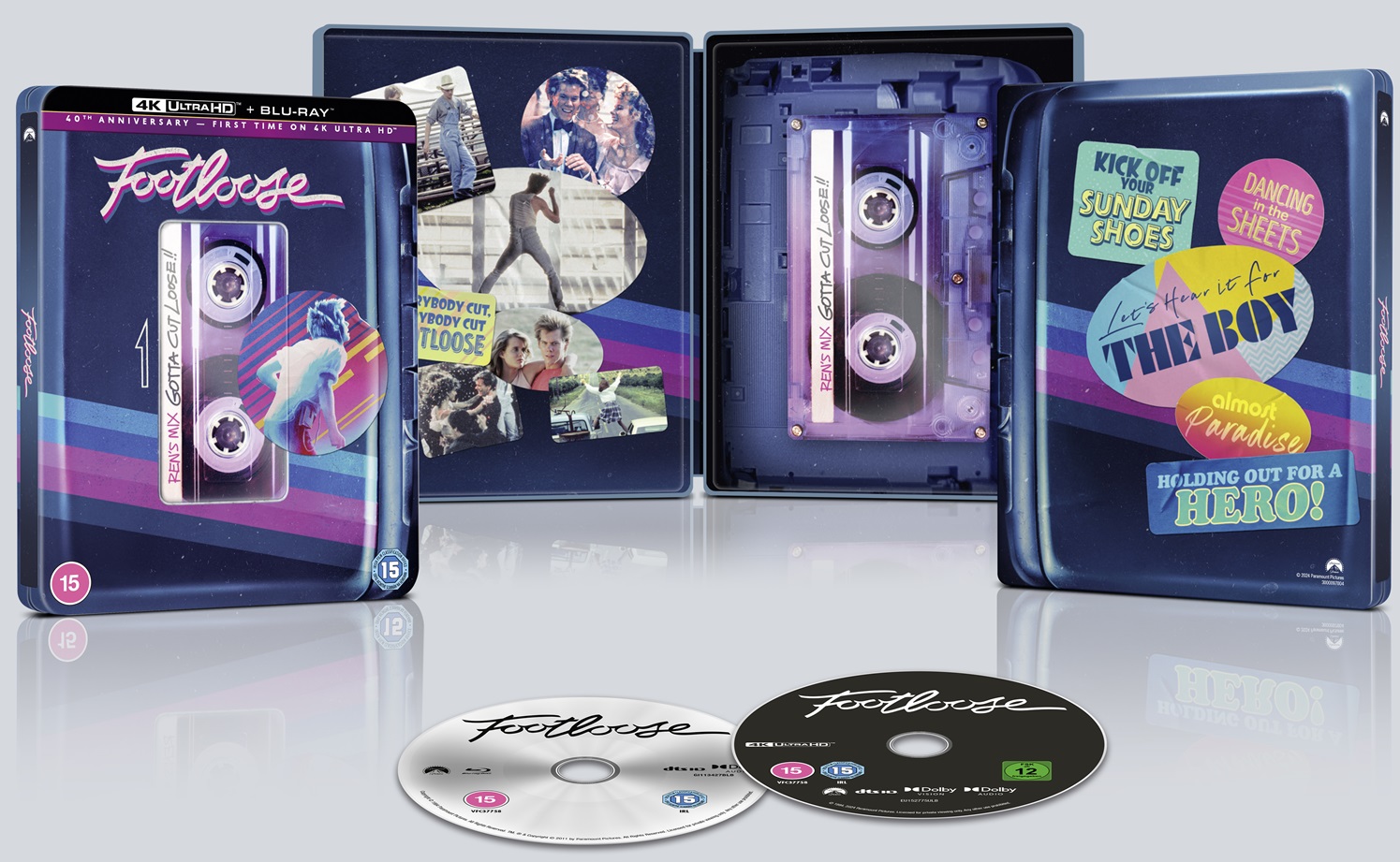 80s favourite "Footloose" is getting a 40th Anniversary UK 4K Steelbook ...