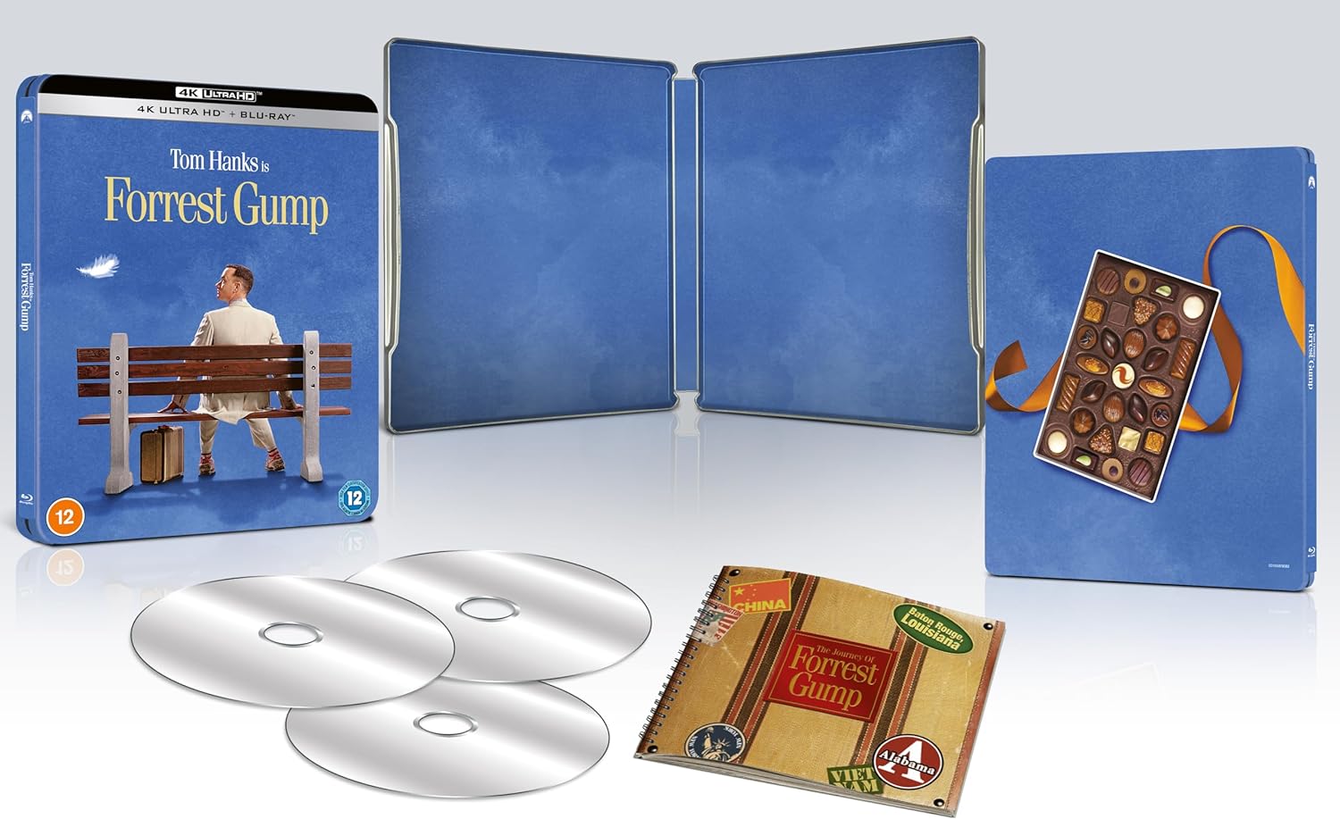 Whimsical drama blockbuster "Forrest Gump" is getting a 4K UK Steelbook ...