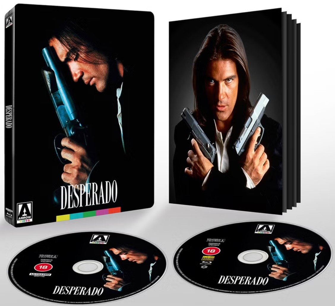 90s action classic "Desperado" is getting a 4K Zavvi exclusive Steelbook release in August ...