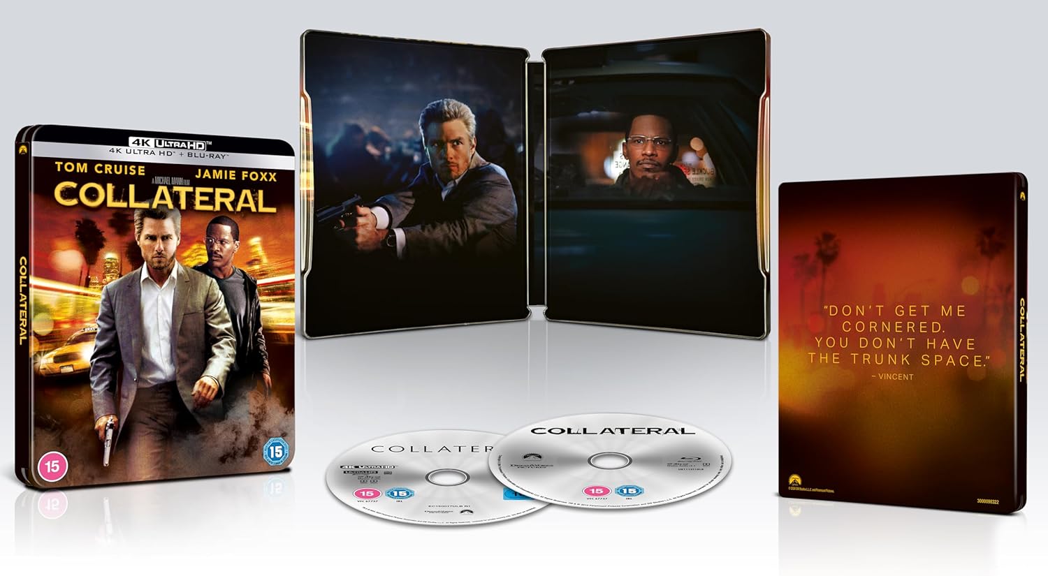 Tom Cruise thriller "Collateral" is getting a UK 4K Steelbook release in August - Steelbook Blu ...