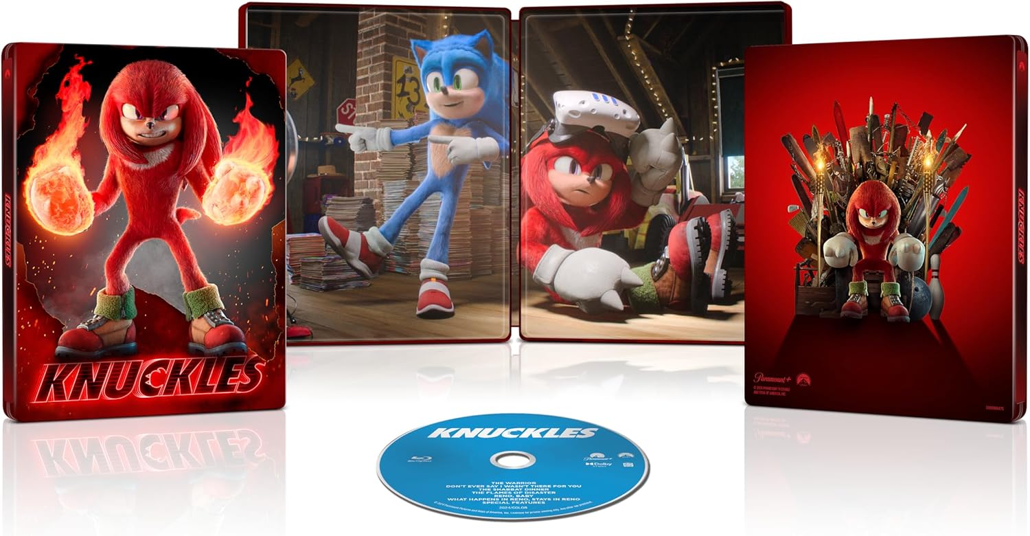 Sonic The Hedgehog TV spin-off "Knuckles" is getting a Blu-ray ...