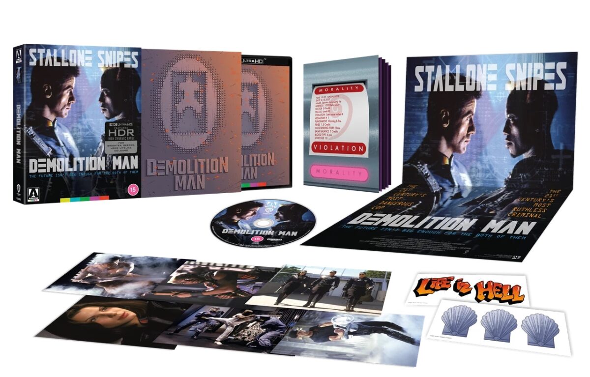 Hit sci-fi action movie "Demolition Man" is getting a 4K Limited ...