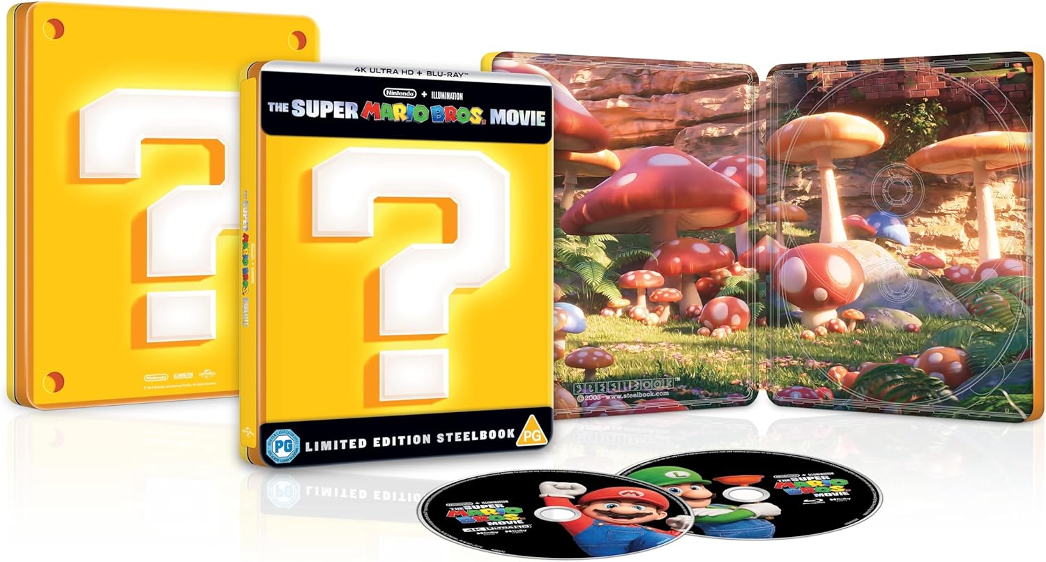Animated hit "The Super Mario Bros. Movie" is getting a new UK 4K ...
