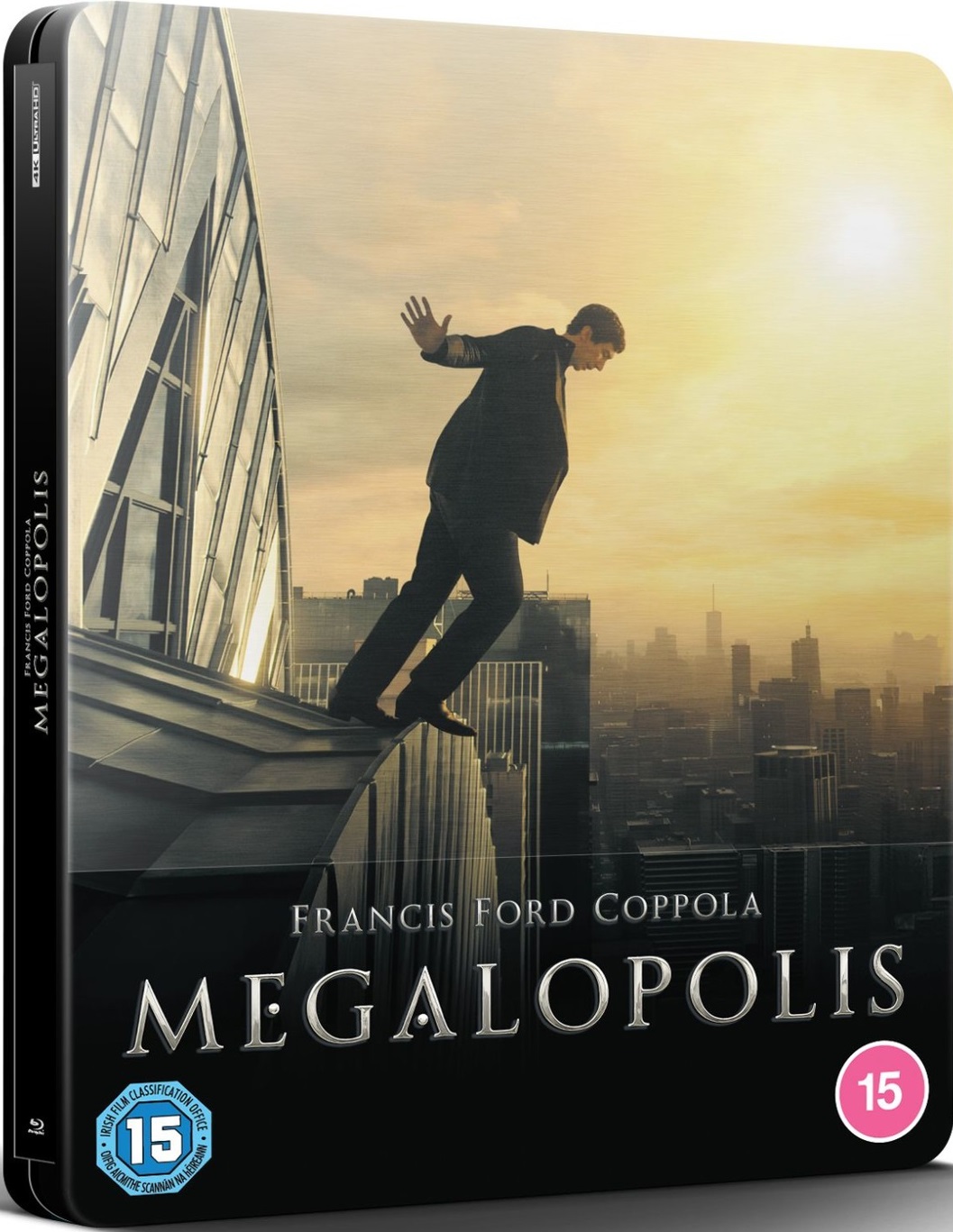 Francis Ford Coppola's epic passion project "Megalopolis" is getting a UK 4K Steelbook release ...