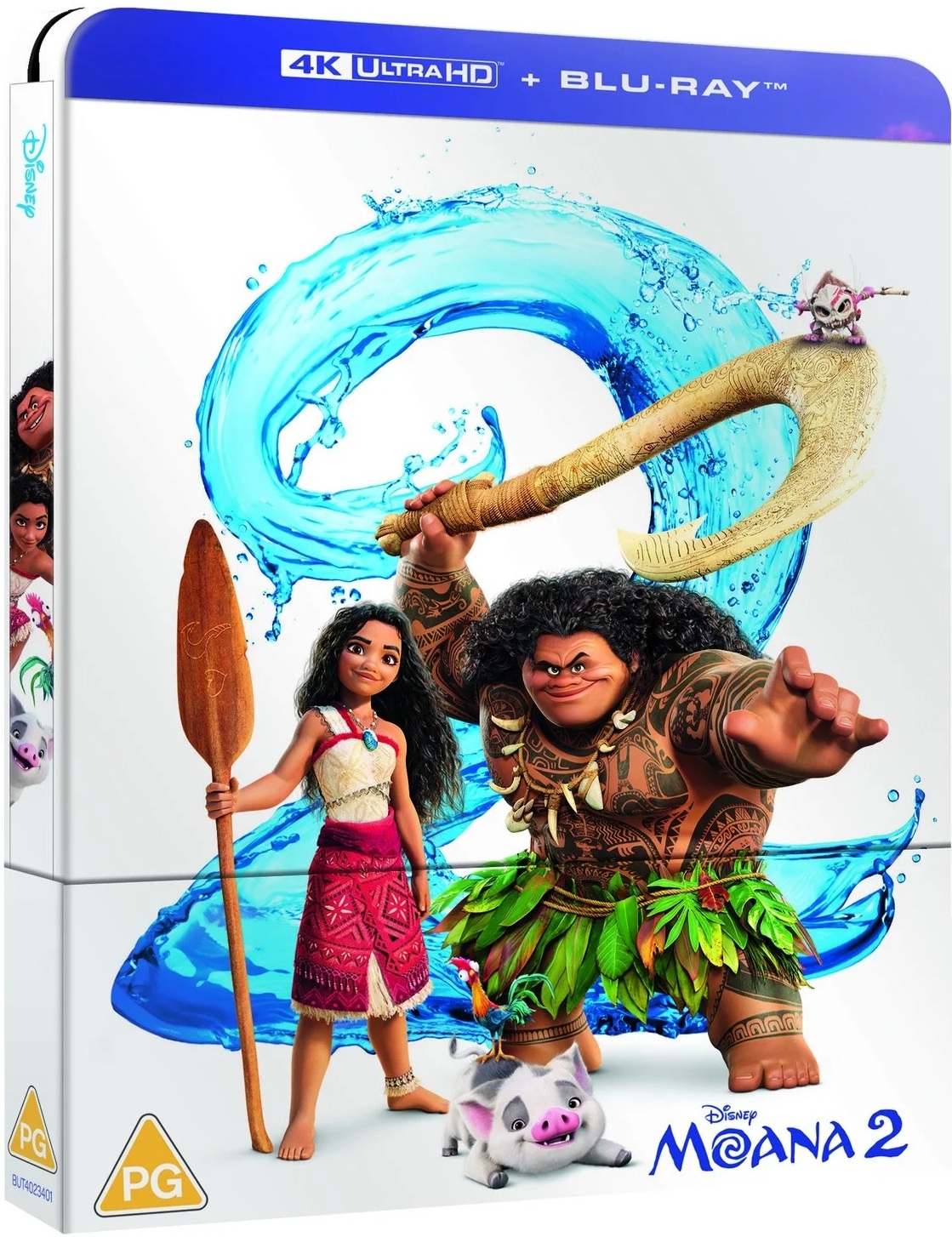 Hit Disney sequel "Moana 2" is getting a UK 4K Steelbook release in ...
