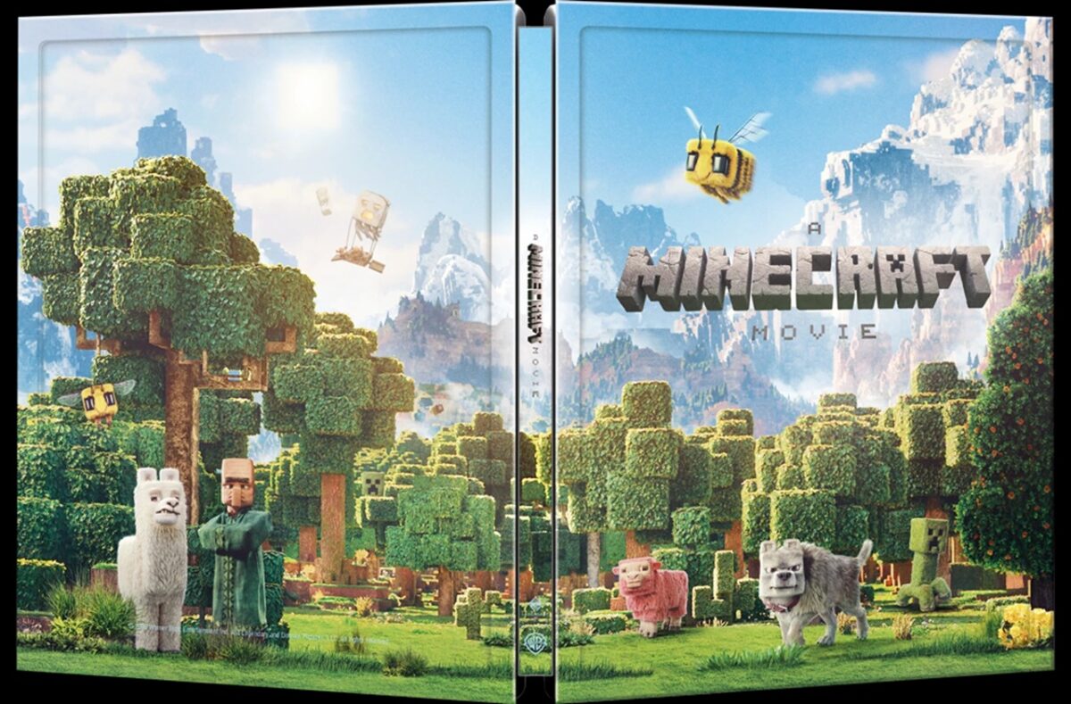 Video game adaptation "A Minecraft Movie" is getting a UK 4K Steelbook ...