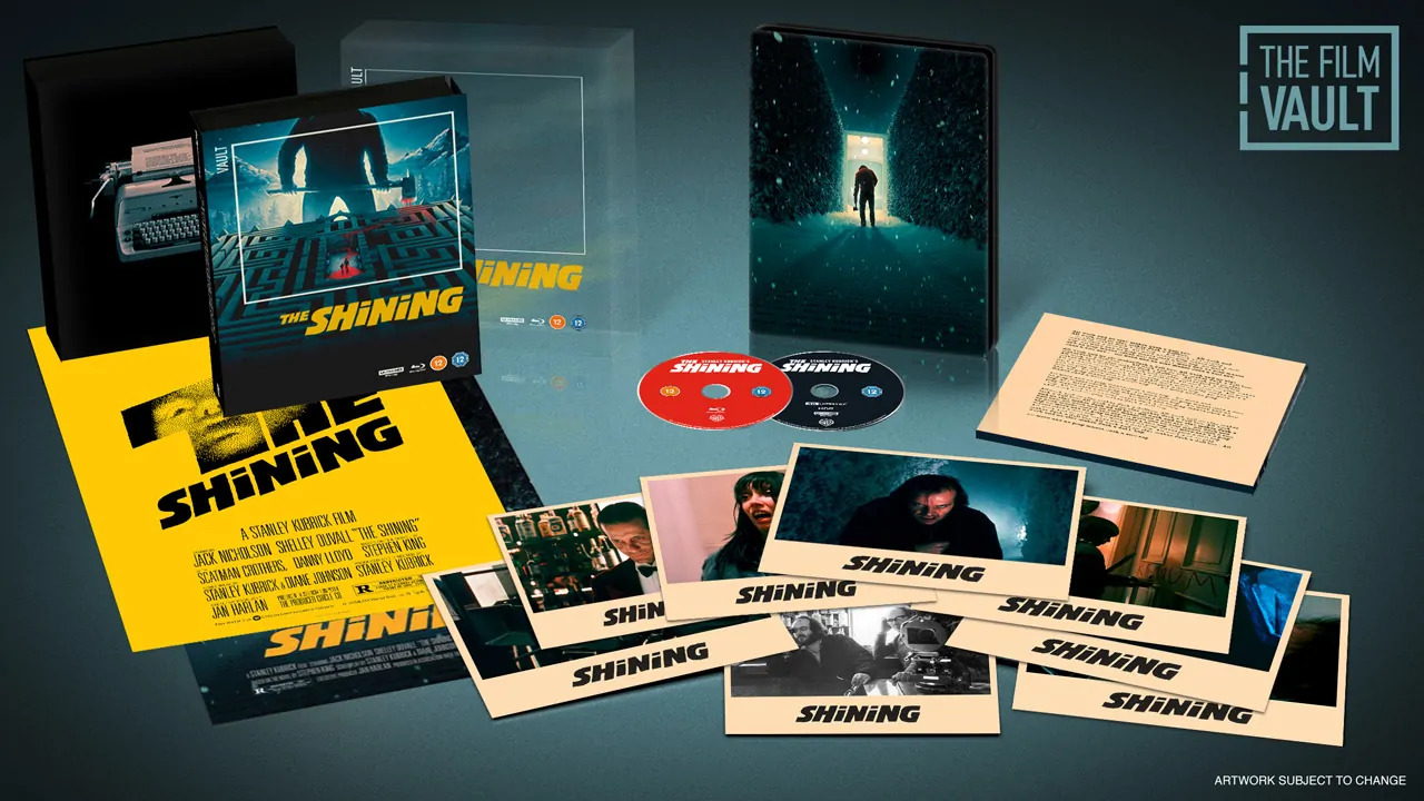 Kubrick masterpiece "The Shining" is getting a new UK 4K Steelbook Film Vault release from Vice ...