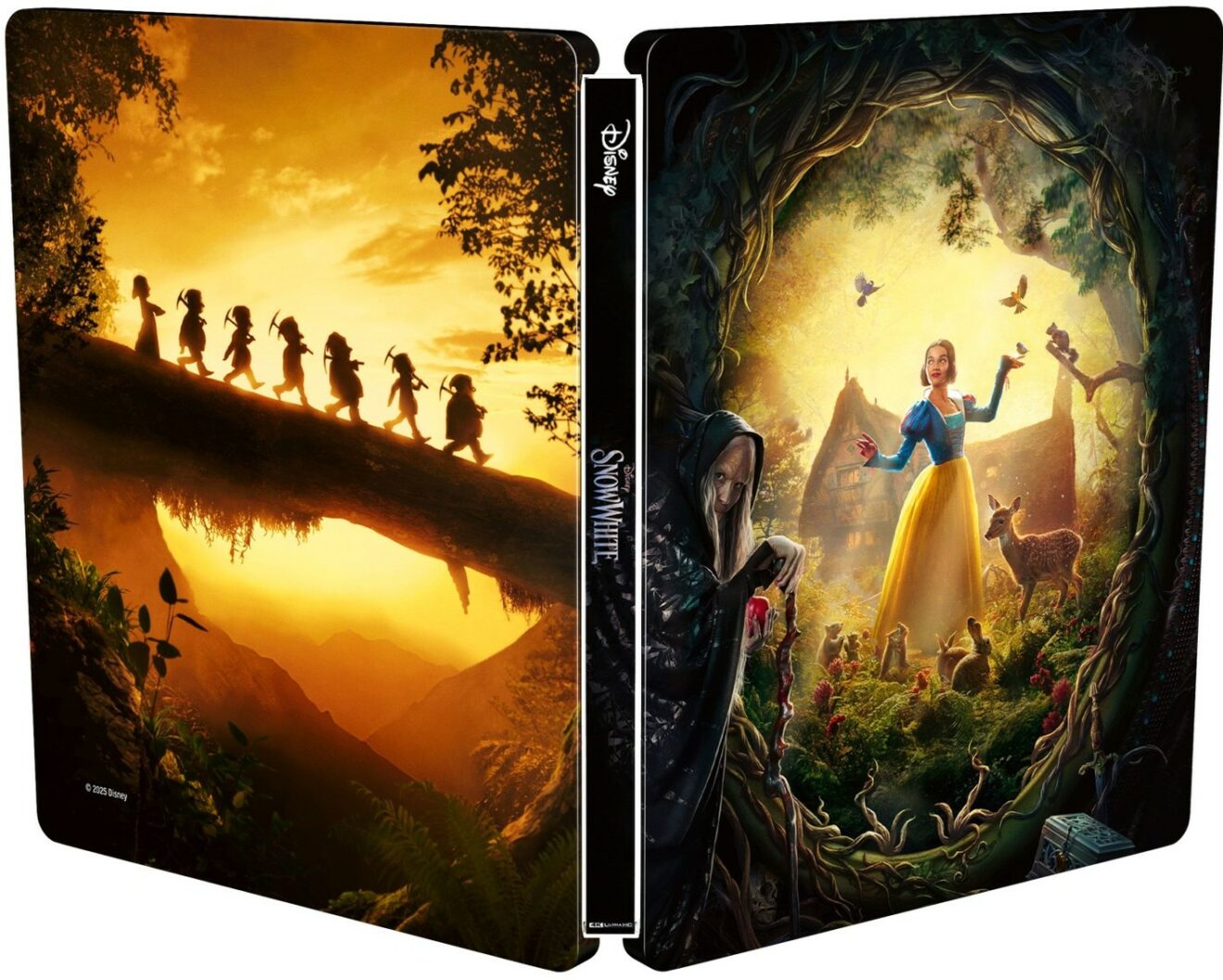 Disney's live action "Snow White" is getting a UK 4K Steelbook release ...