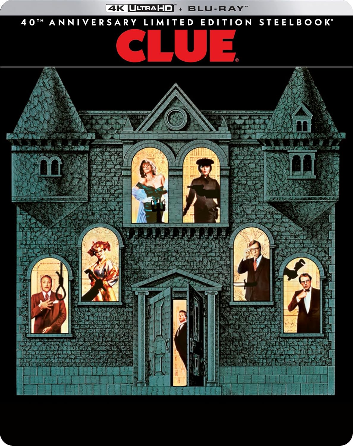 Board game based comedy whodunnit "Clue" is getting a UK 4K Steelbook ...