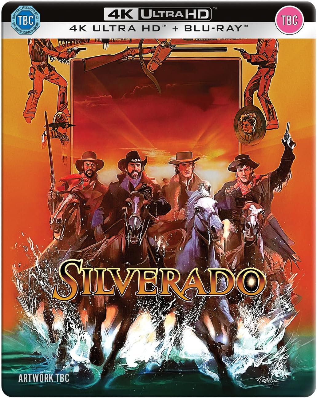 80s western favourite "Silverado" is coming to UK 4K Steelbook in ...